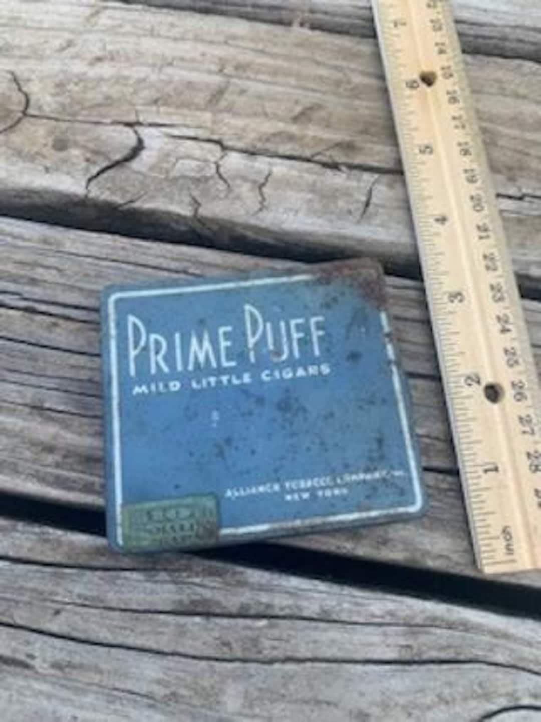 Vintage Prime Puff Mild Little Cigars Tin - Etsy