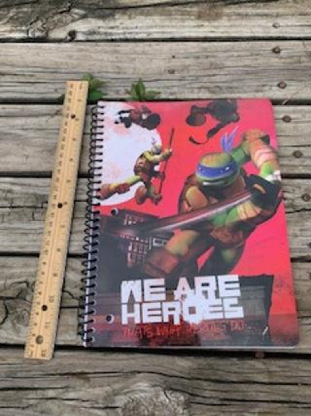 Teenage Mutant Ninja Turtles We Are Heroes Spiral Notebook - Etsy