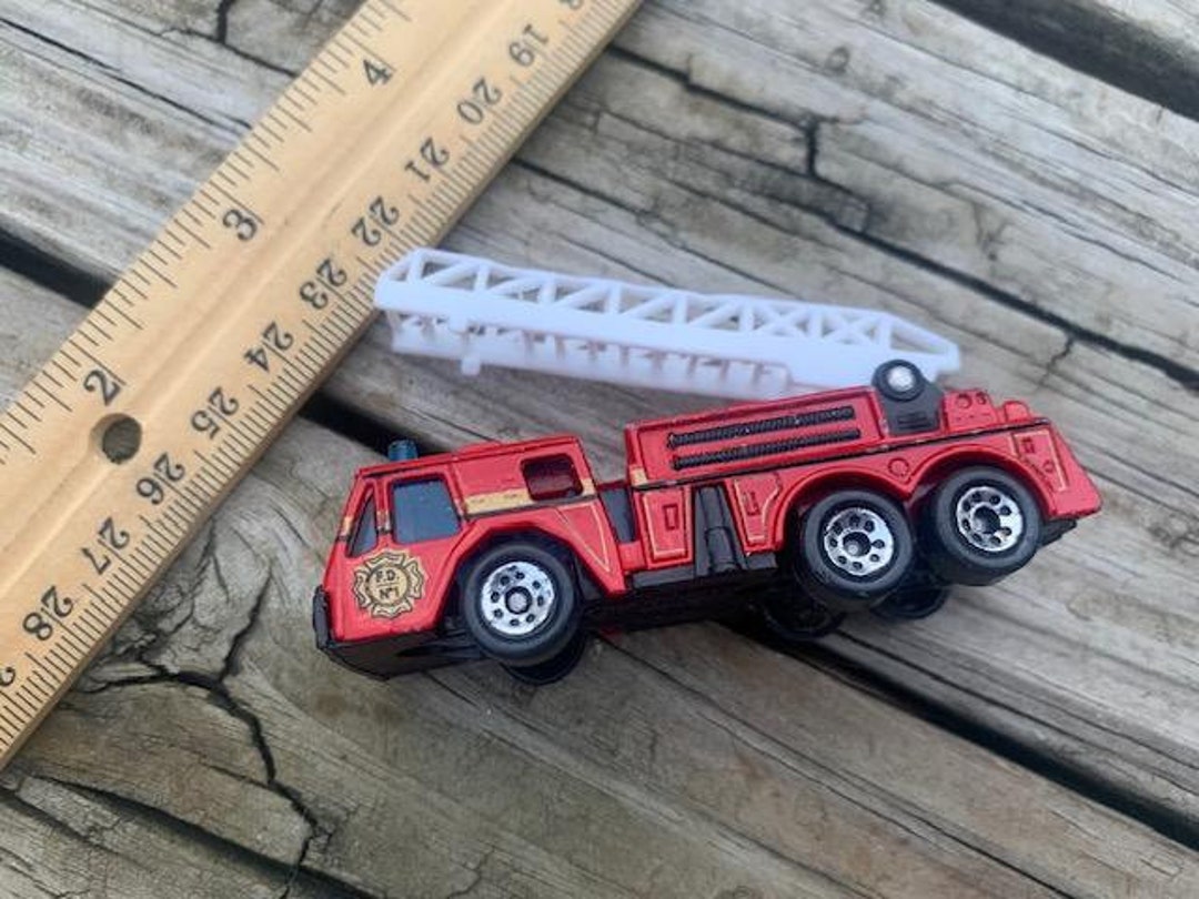 1982 Matchbox Red Fire Engine With Ladder - Etsy