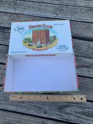 Travis Club Senator Cigar Box Vintage - Etsy