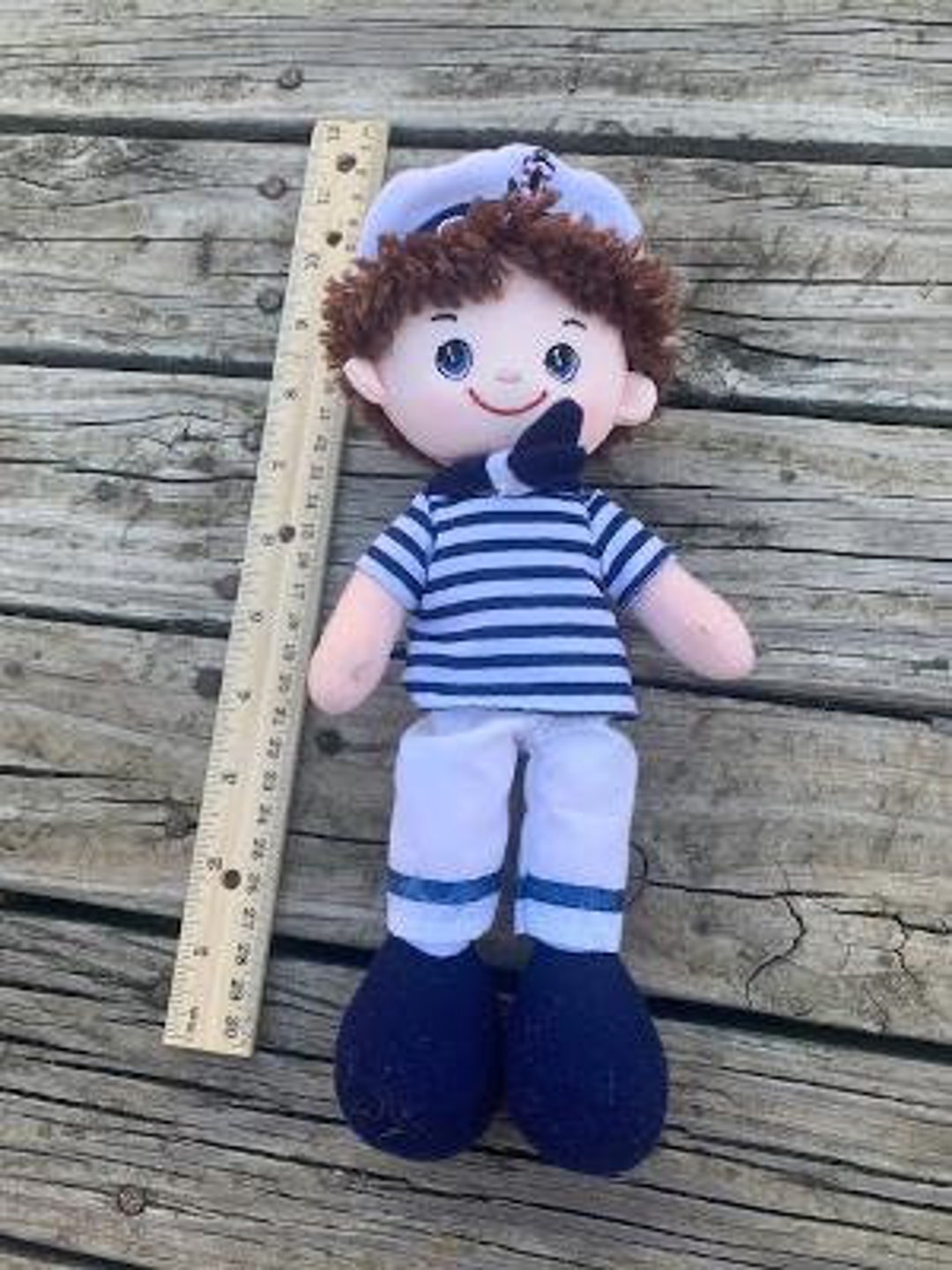 Croatia Sailor Boy Cloth Doll - Etsy