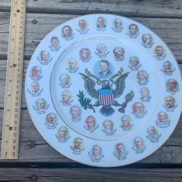 George Washington Bicentennial Plate - Etsy