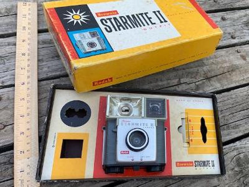 Kodak Brownie Starmite II Camera in Original Box - Etsy