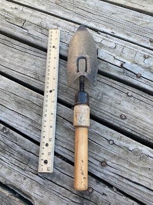 Vintage 14 Garden Spade With Wood Handle - Etsy