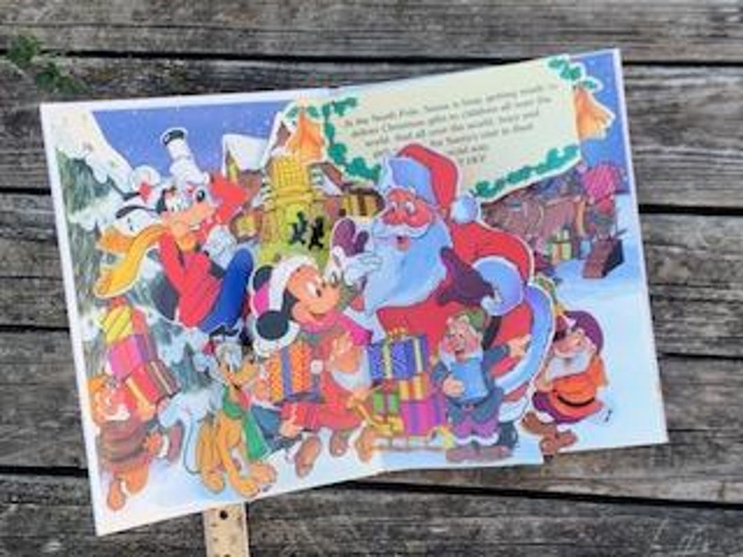 Mickey's Christmas Around the World Disney Pop up Book - Etsy