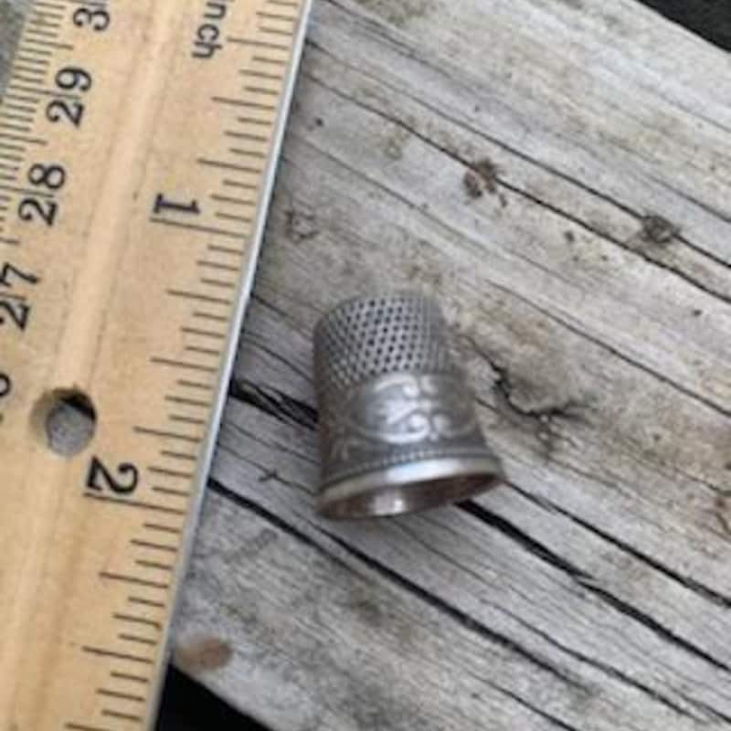 Antique Thimble - Etsy