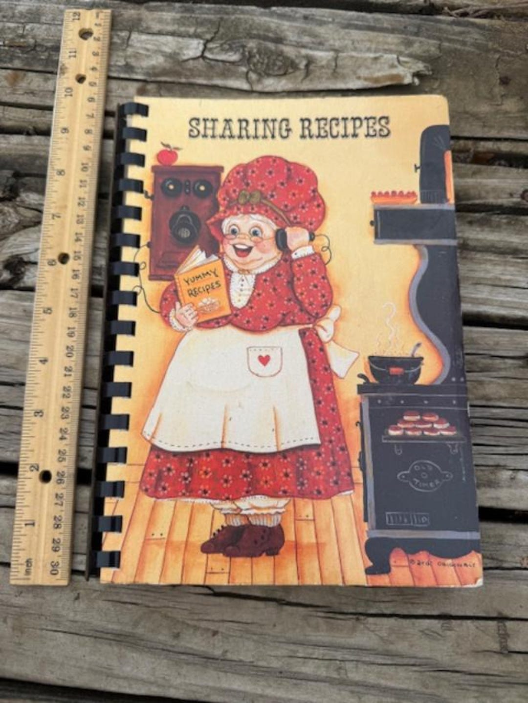 1986 Sharing Recipes Community Cookbook - Etsy