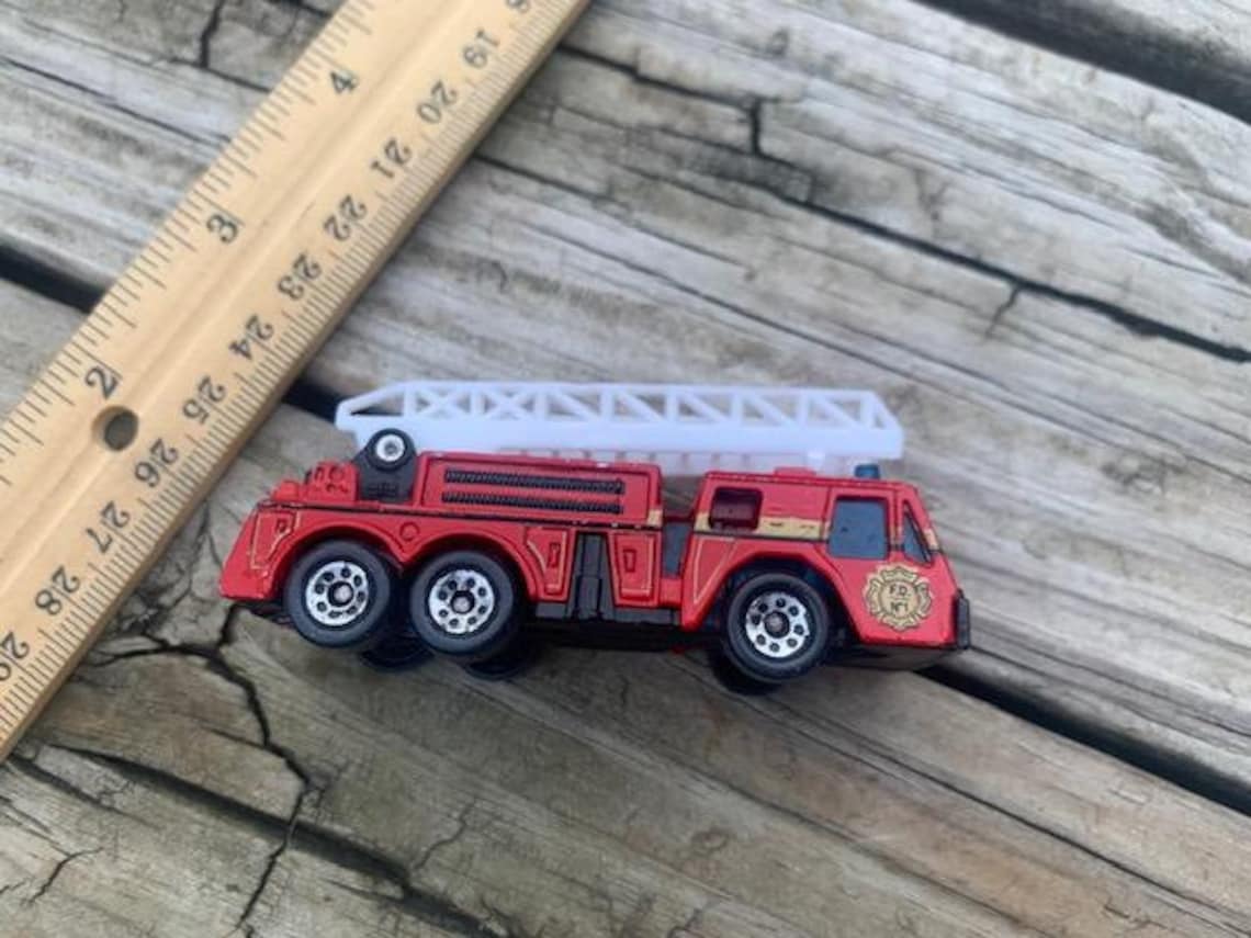 1982 Matchbox Red Fire Engine With Ladder - Etsy