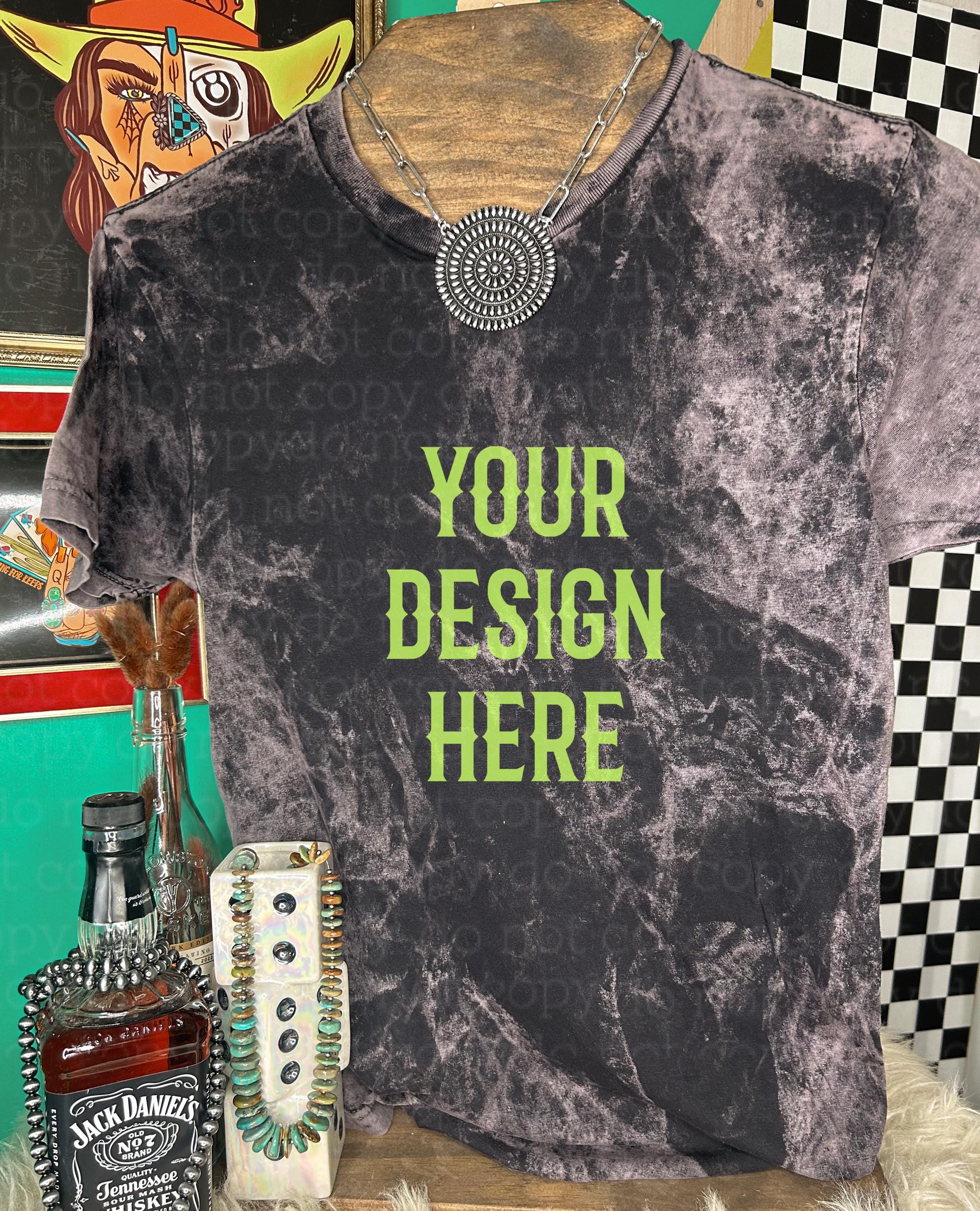 Yallternative Shirt Mockup, Lane Seven Mineral Wash Tee Mockup-cloud ...