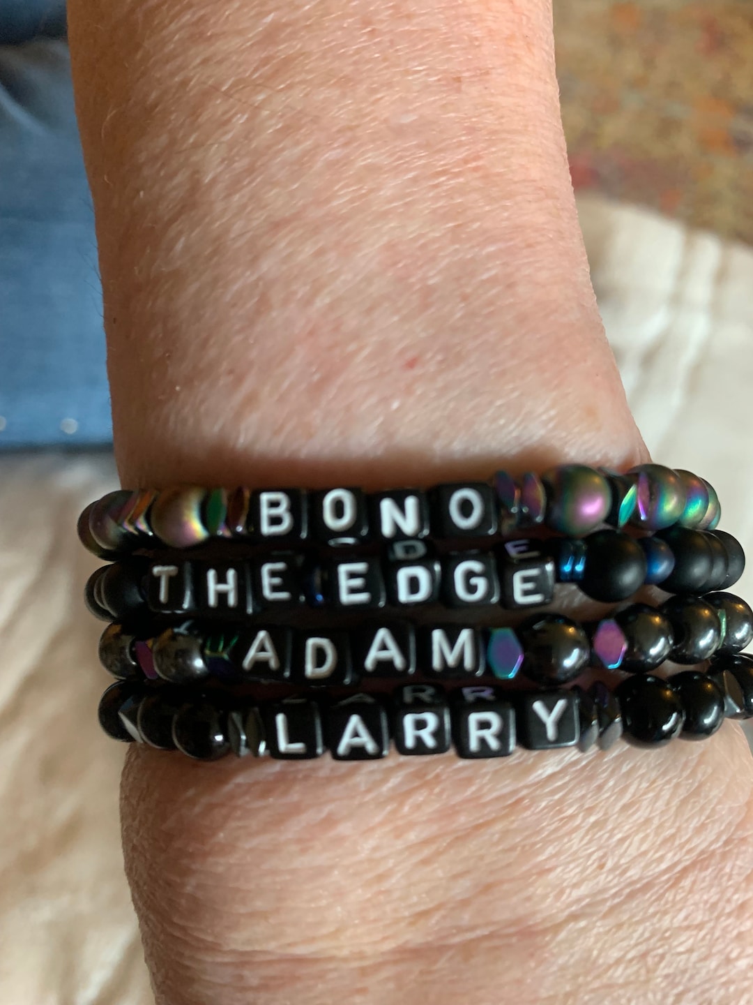 U2 Bono, the Edge, Adam, Larry - Etsy