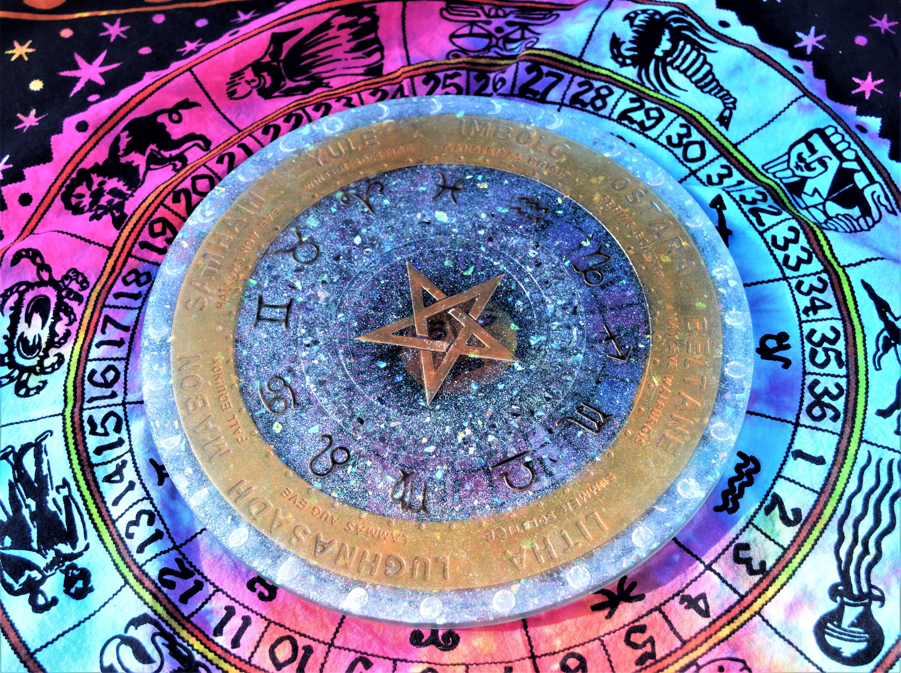 Wheel of the Year Calendar (made to Order) - Etsy