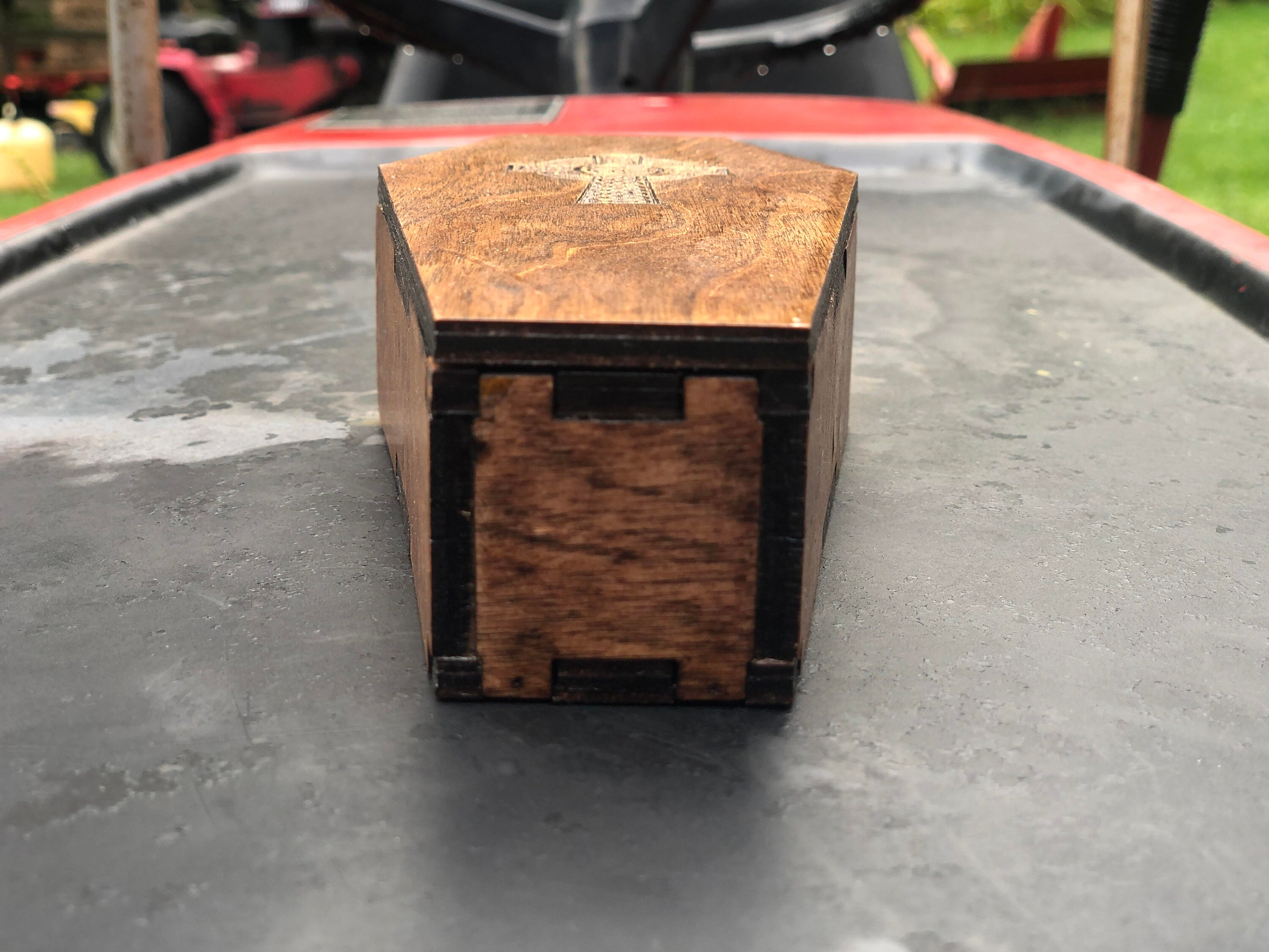 Coffin-shaped Trinket Box With Press-on Lid SVG File BUNDLE - Etsy