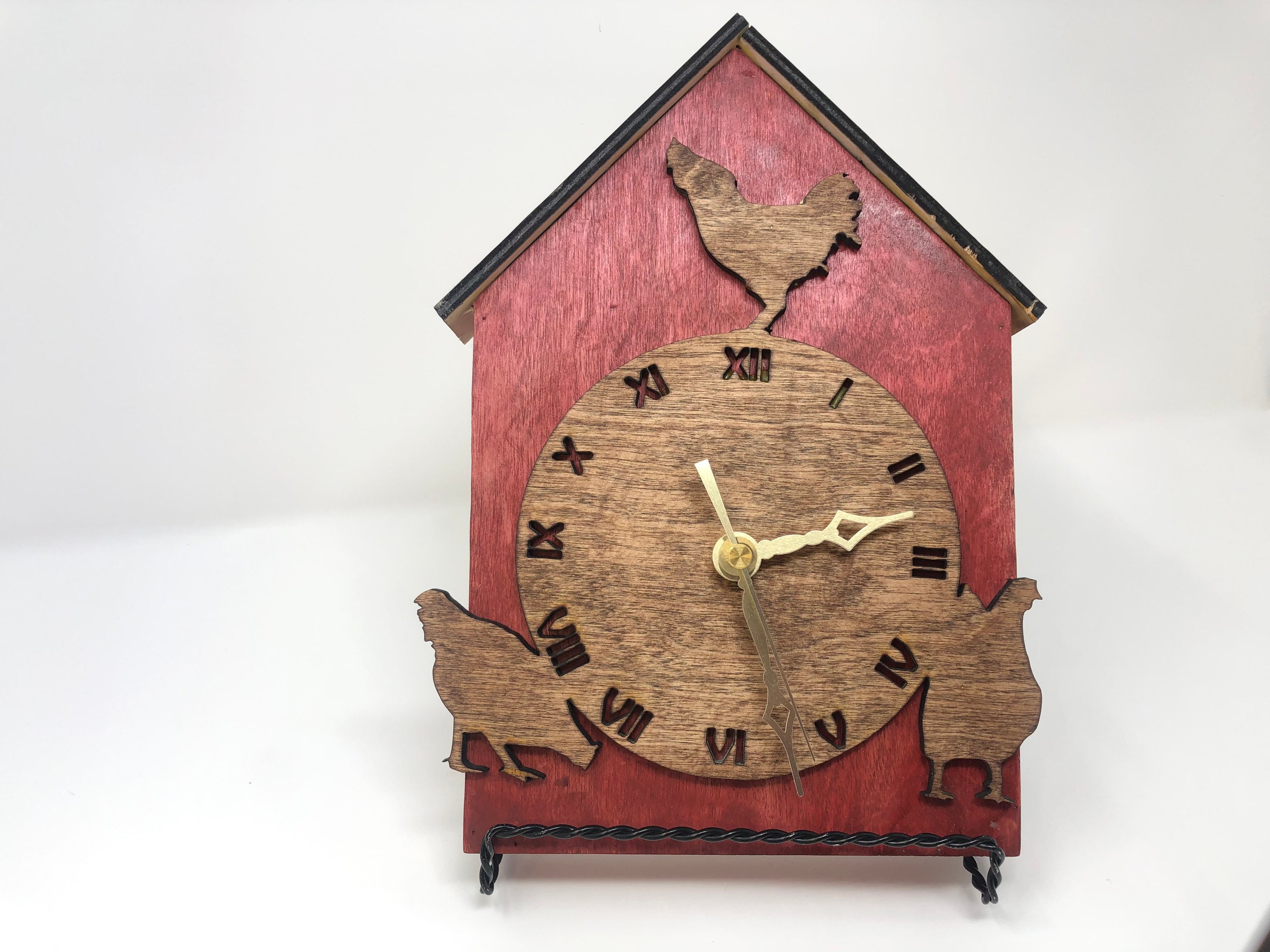 Farm Clock SVG File Package for Glowforge or K40 - Etsy