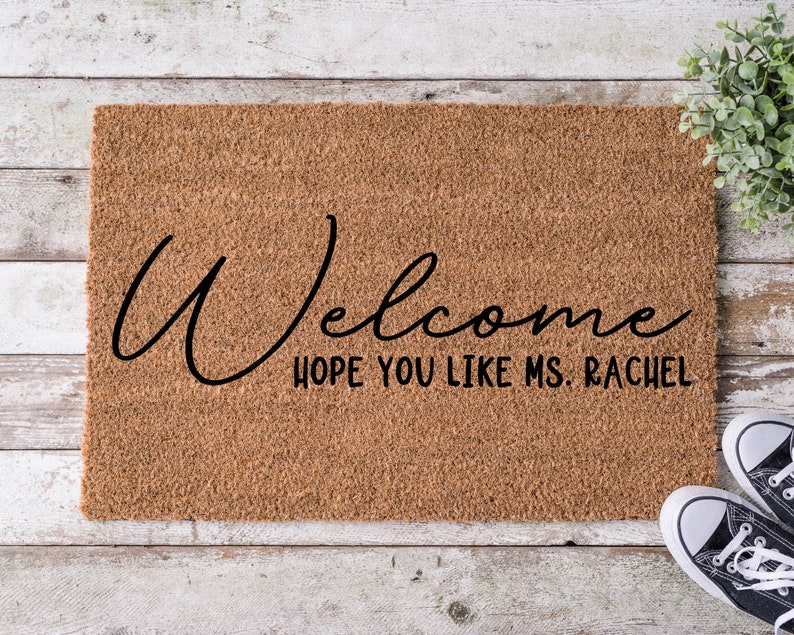 Welcome Hope You Like Ms. Rachel Doormat PNG - Etsy