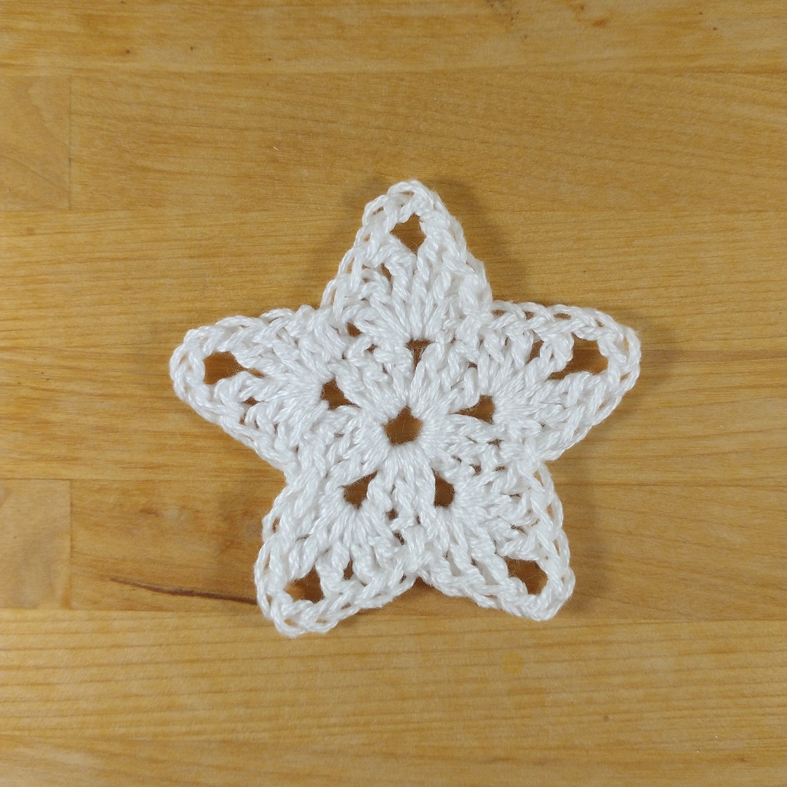 Crochet Pattern: Star Ornament - Etsy