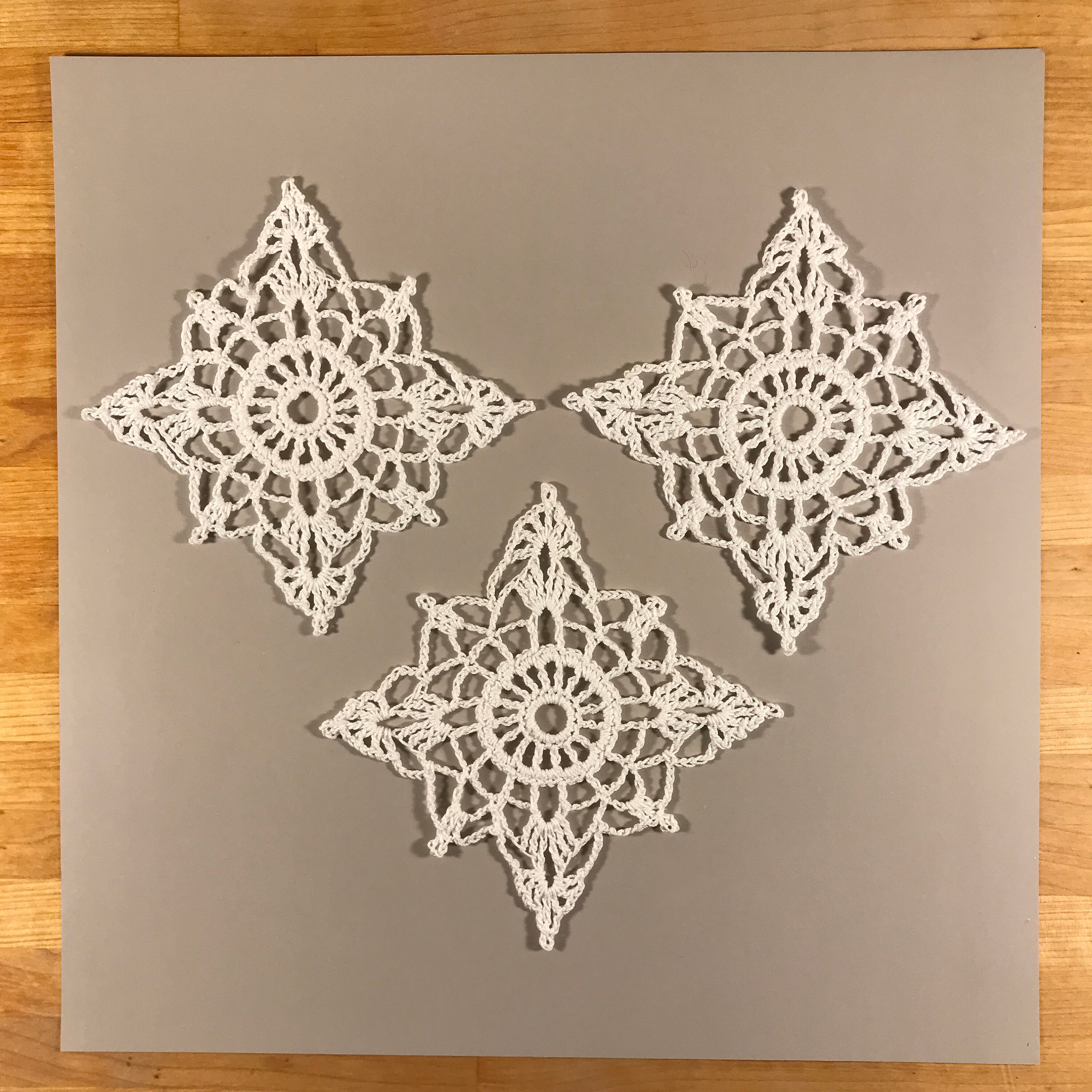 Crochet Pattern: Square Lace Doily Coaster - Etsy