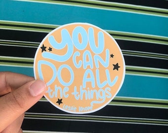Leslie Knope Sticker - Etsy