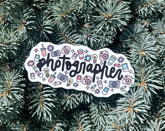 Focus on the Good Sticker, Camera Sticker, Photographer Decal ...