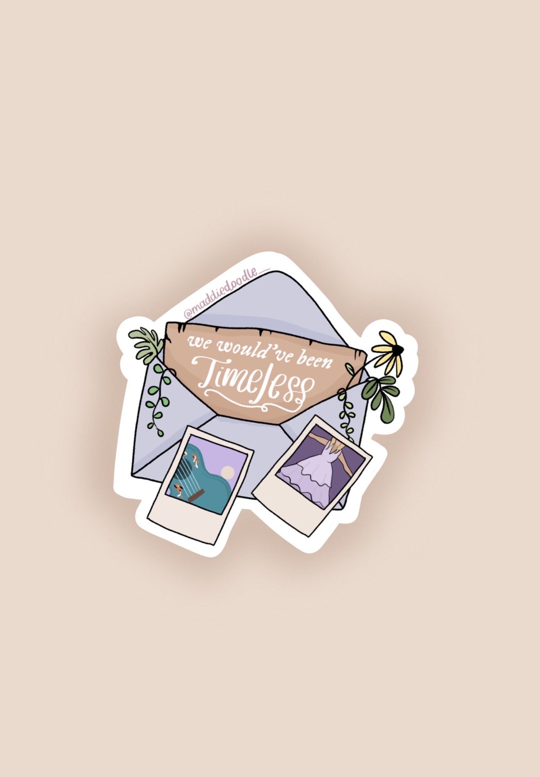 Timeless TS Sticker - Etsy