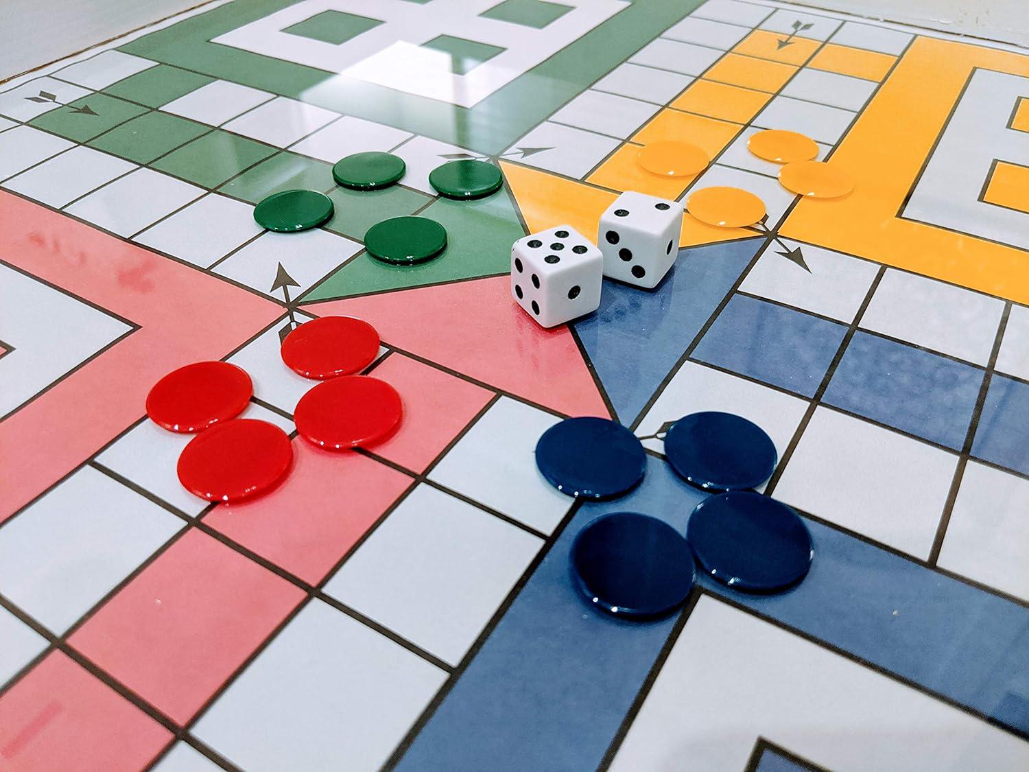 Buy Ludo Board Game Print: 30x30 Inch Classic Board (PDF Download ...