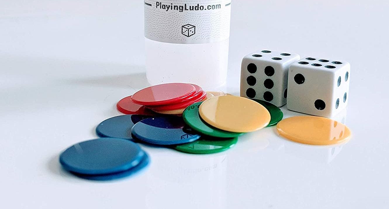 Ludo Board Game With Dice and Tokens - Etsy UK