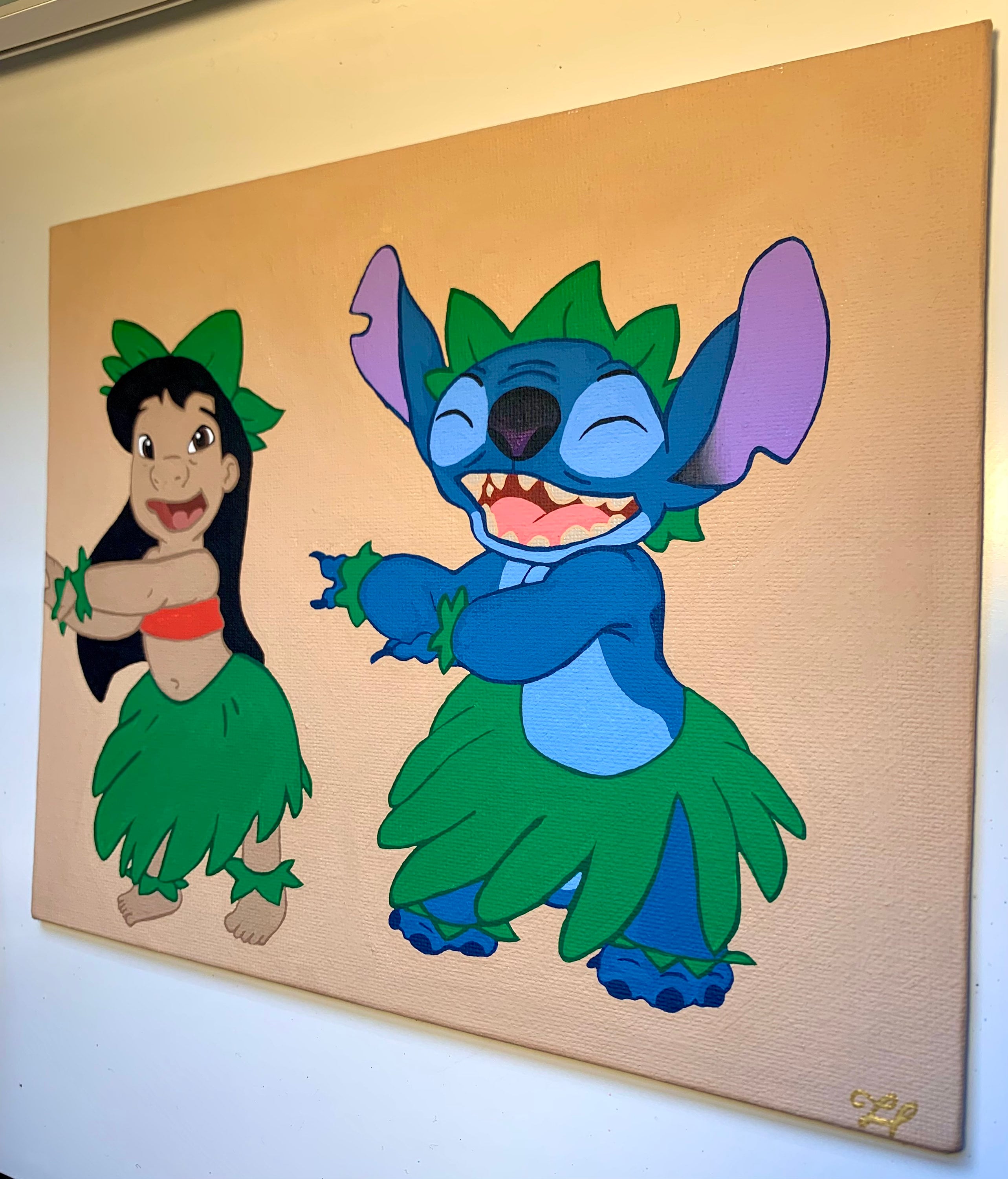 Lilo & Stitch Canvas Panel - Etsy