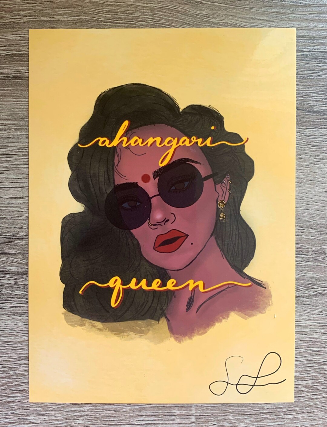 Ahangari Queen Art Print - Etsy