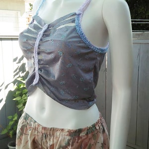 Pixie Top, Crop Top, Sleevless Top, Summer Wear, Ethnic Clothes, Boho ...