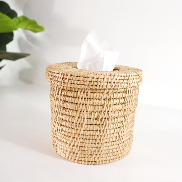 Tissue Box Round - Etsy