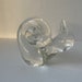 Vintage Glass Snail Figurine, Vintage Snail Glass Paperweight, Glass ...