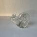 Vintage Glass Snail Figurine, Vintage Snail Glass Paperweight, Glass ...