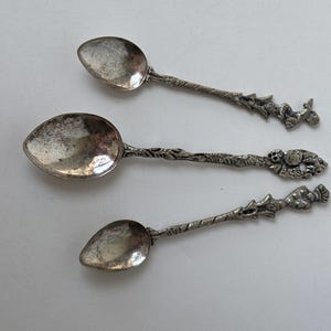 Antique Italian Small Spoons, Made in Italy, Vintage Baby Spoons - Etsy