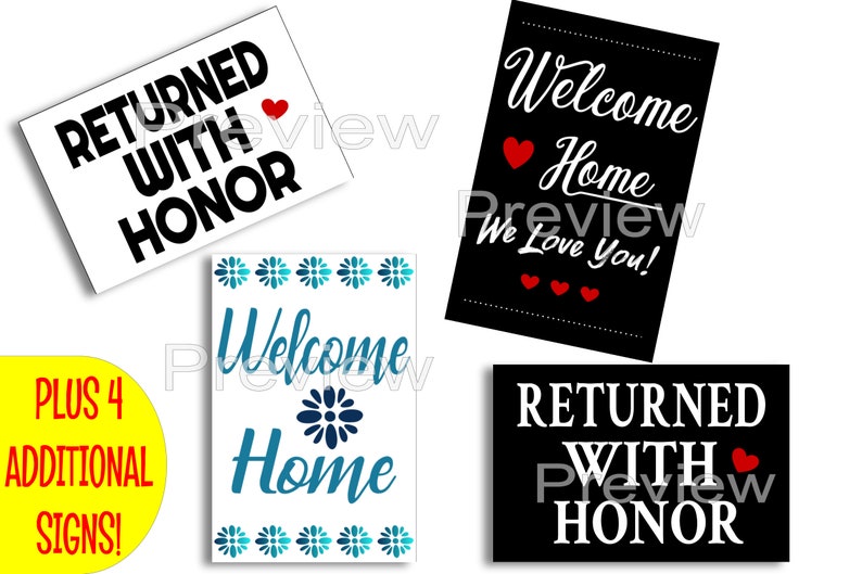 Digital Welcome Home LDS Missionary Signs Edit to PERSONALIZE Your Own ...