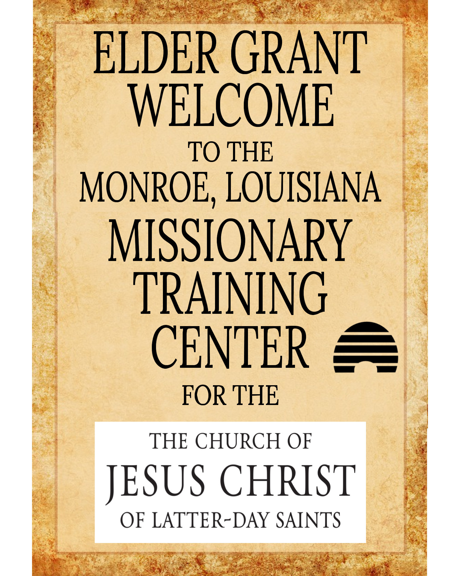 LDS Missionary at Home MTC Signs - Edit to Personalize Your Own Way! 22 ...