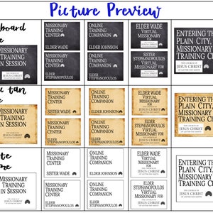 At Home MTC Signs; 40 LDS Missionary Printable Signs - Edit to ...