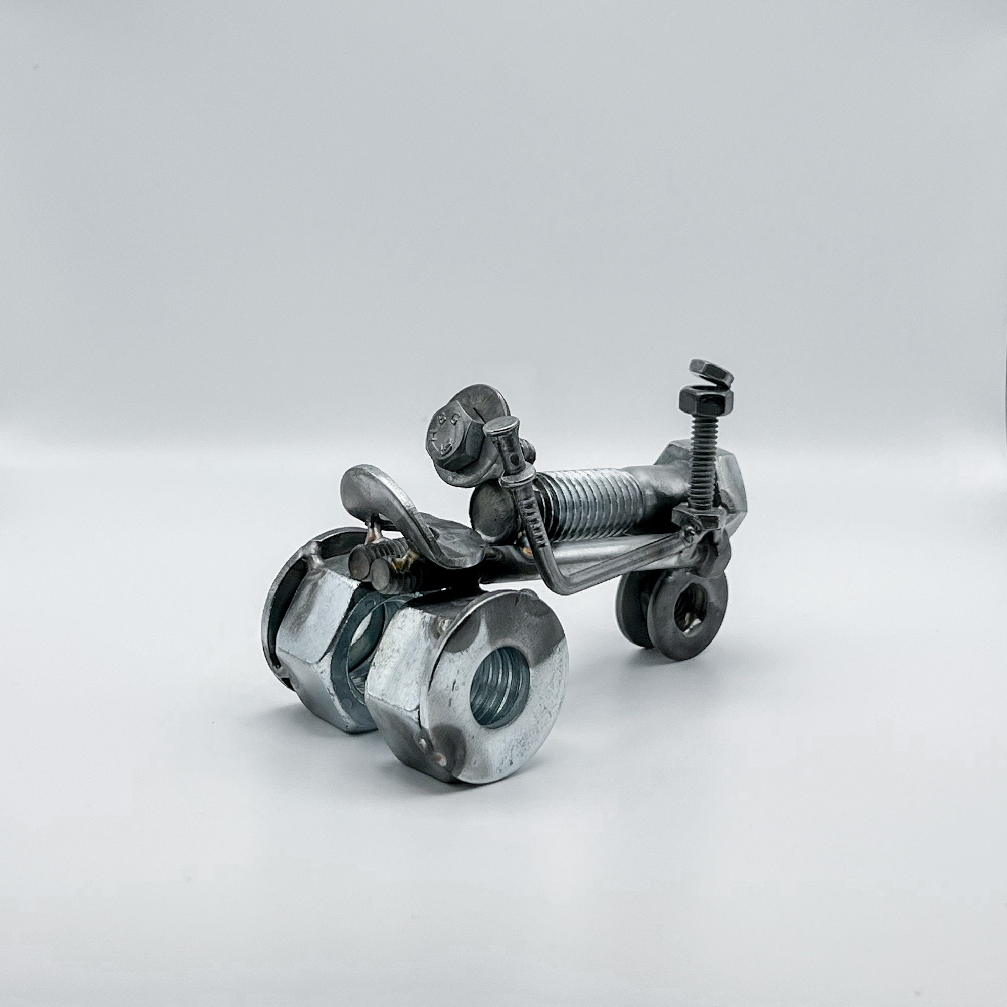 Tractor Nuts and Bolts Figure Figurine Farm Farmhouse Style Metal ...