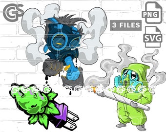 Weed Gas Mask - Etsy