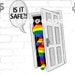 Is It Safe? - PNG, LGBTQ Closet, Coming Out, Pride Month, Tshirt Clip ...