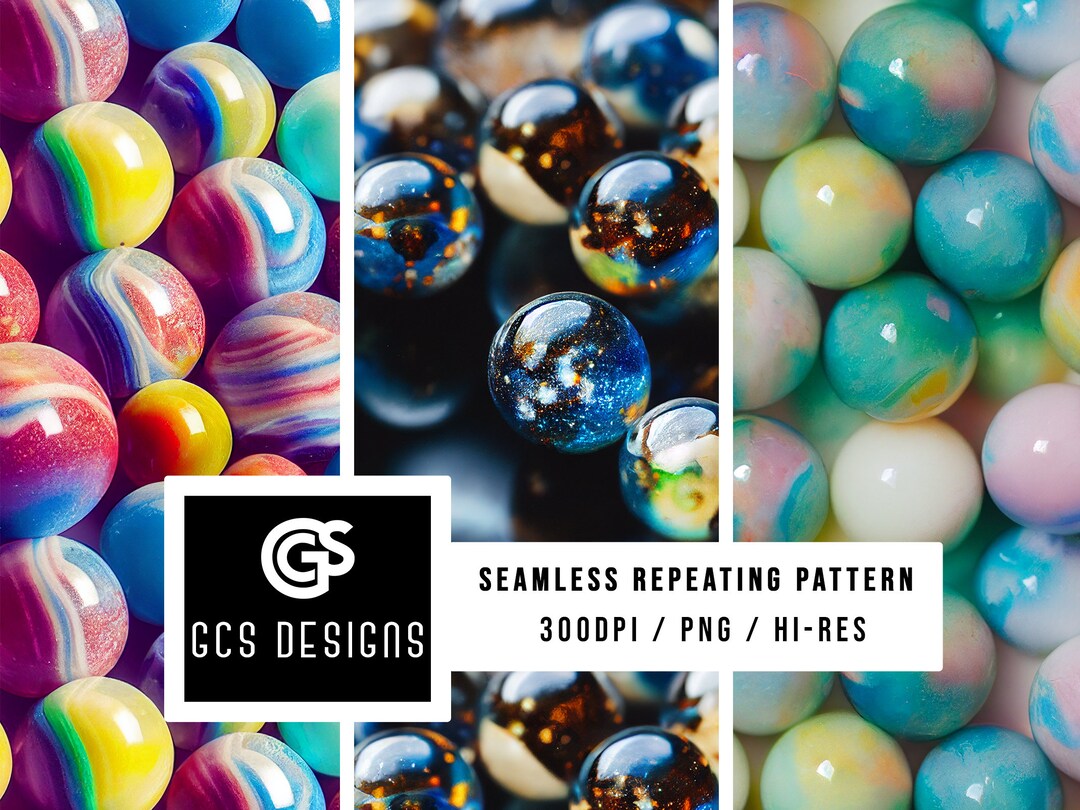 Digital Paper PNG Marbles - (3) Seamless Pattern Repeating Design File ...