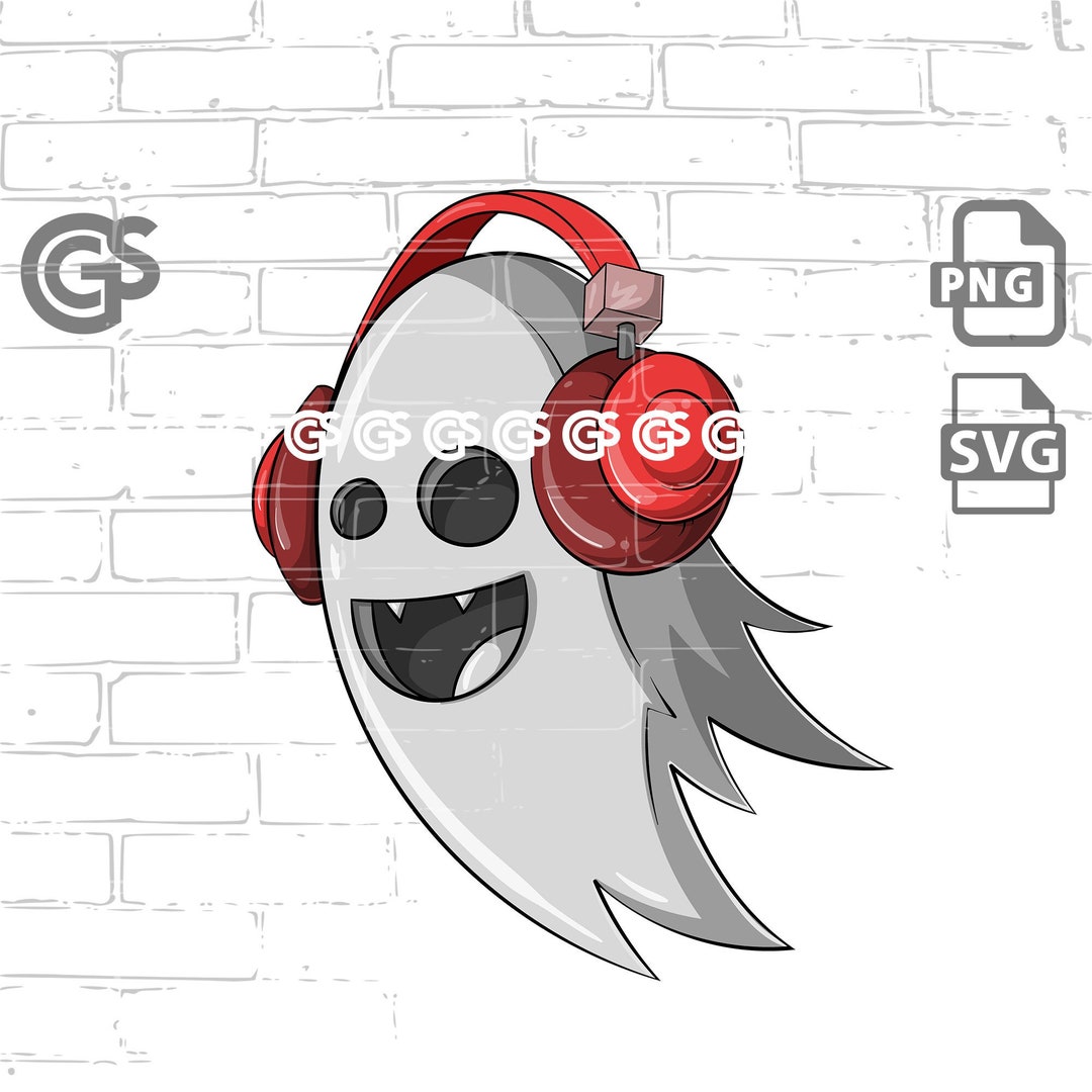 Headphones Ghost - PNG SVG, Sublimation, , , Beats, Hip Hop, Graffiti ...