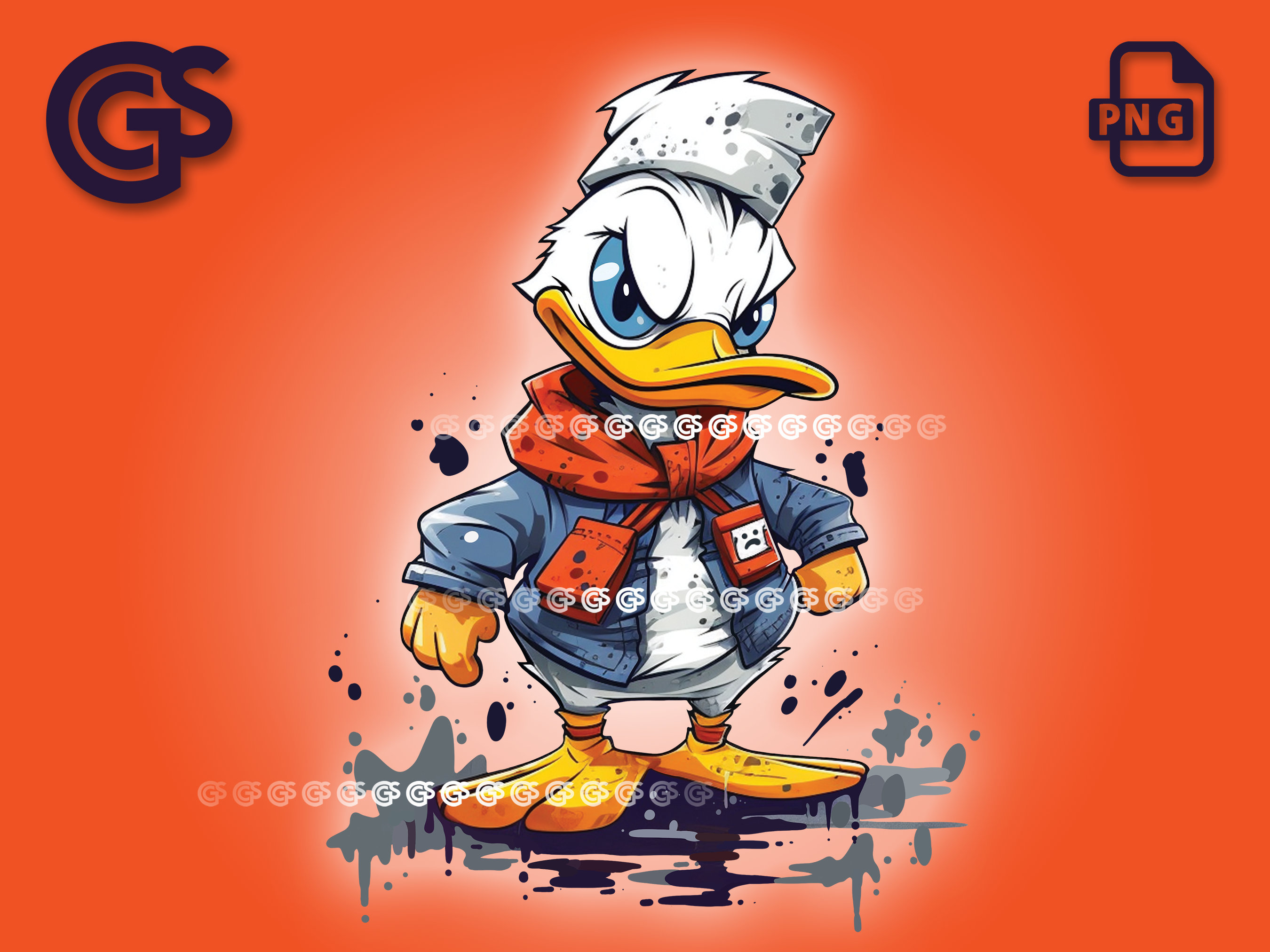 Gangster Daffy Duck Wallpaper