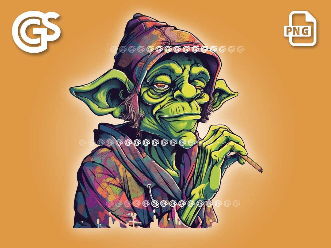 Smoking Goblin PNG | Gremlin T-shirt Sticker Digital File, Urban ...
