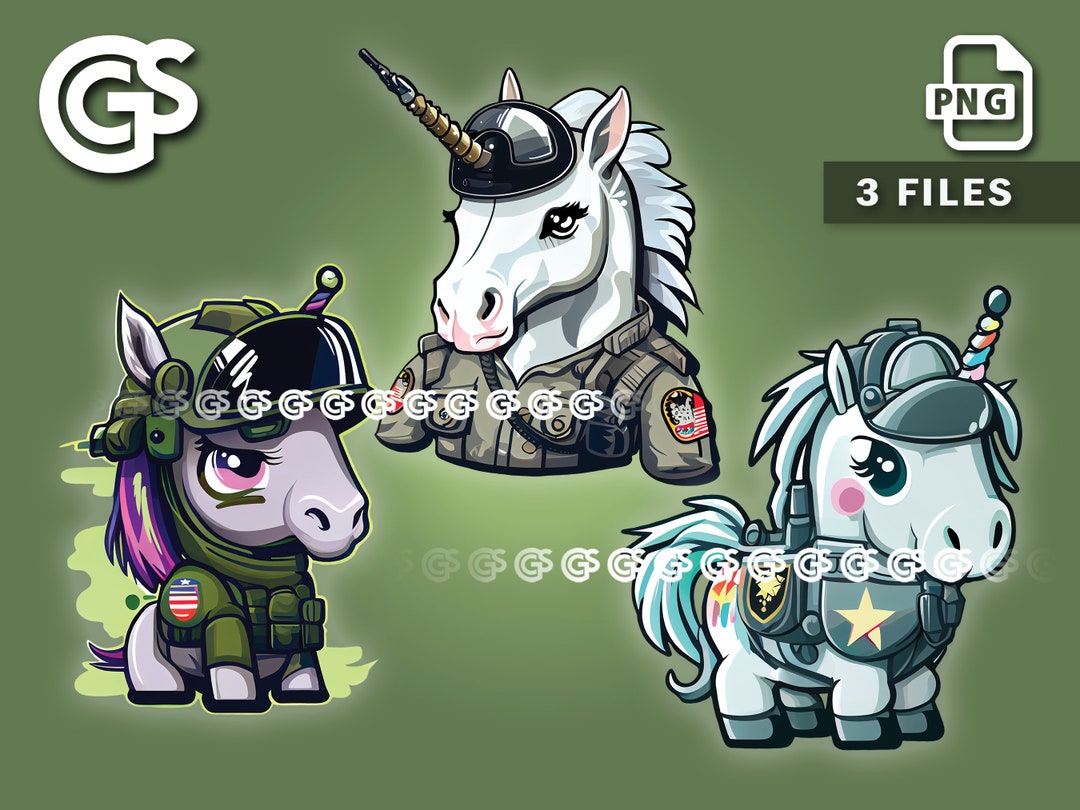 Battle Hardened Unicorns Bundle (3) PNG - Twitch Emotes, T-shirt ...