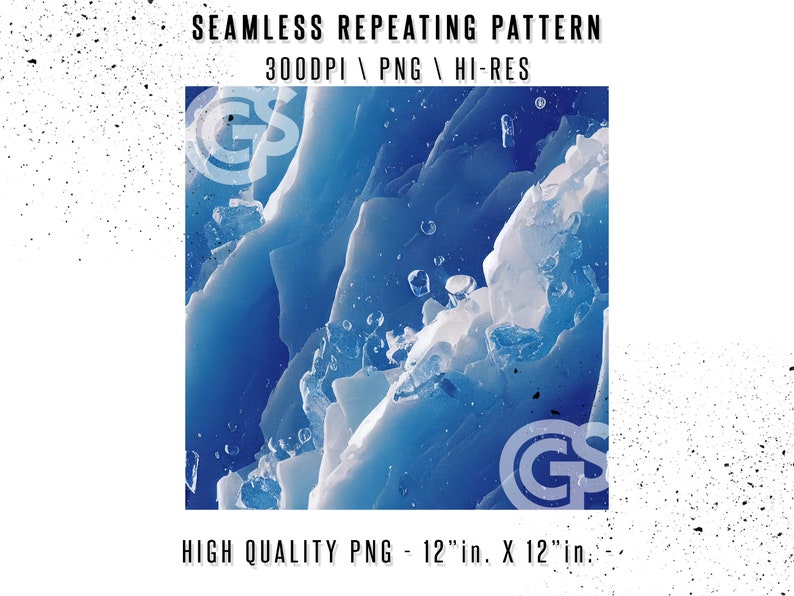 Seamless PNG Cryopunk Seamless Pattern Repeating Design - Etsy