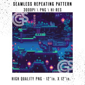 Seamless PNG Vintage Video Game | Seamless Pattern Repeating Design ...