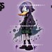 Dark Goth Duck PNG | Gothic Graphic Tshirt Digital Design, Graffiti ...