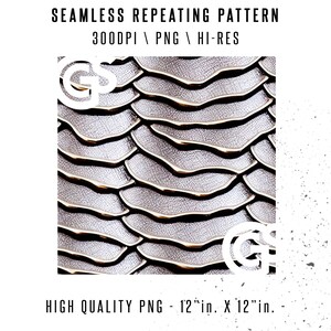 Digital Paper Dragon Scales - Seamless Pattern Repeating Design File ...
