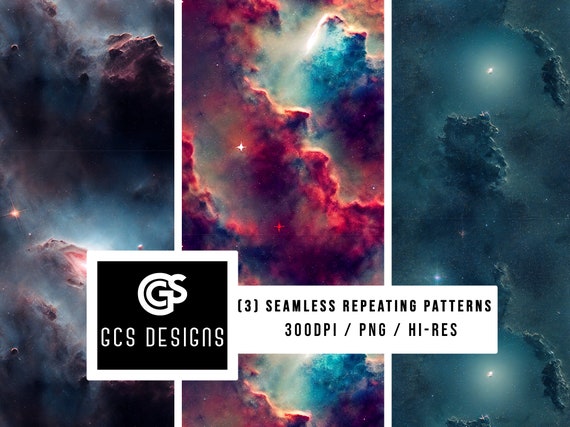 Repeating Nebula Background