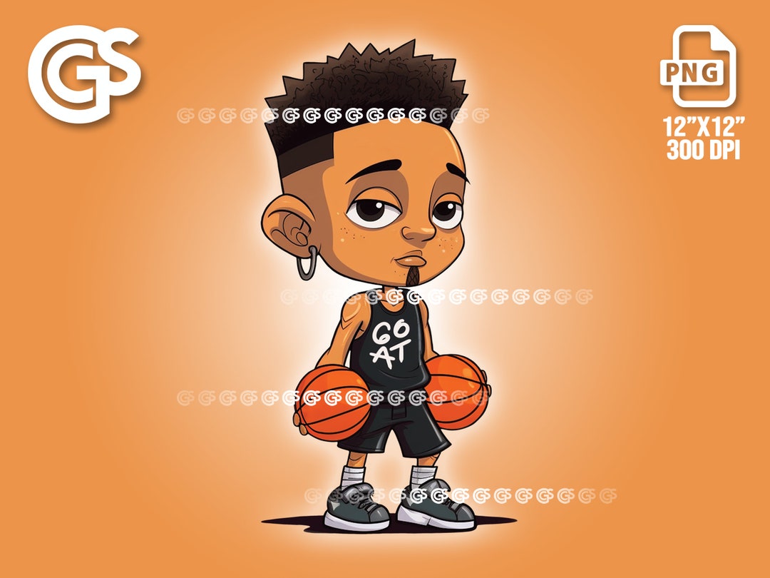 The Goat Hooper PNG | Basketball Player Tshirt Sticker Digital File ...