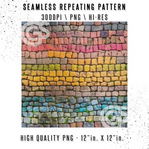 Seamless PNG Cobblestone | Seamless Pattern Repeating Design File ...